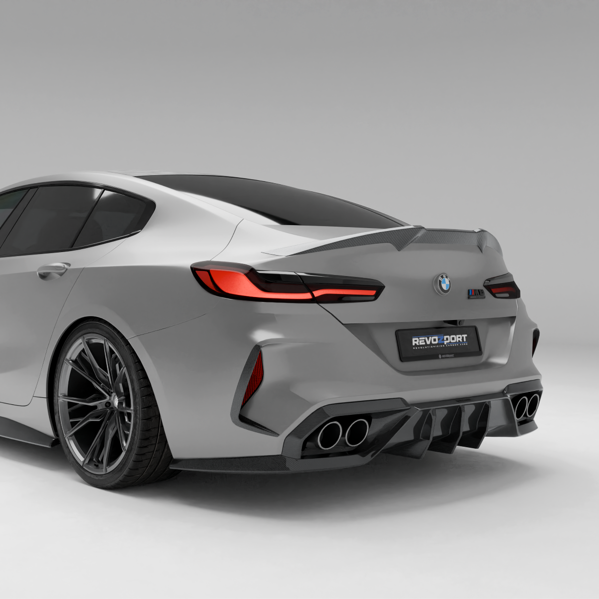BMW M8 F93 Carbon Fiber Rear Diffuser – AeroFlex Performance